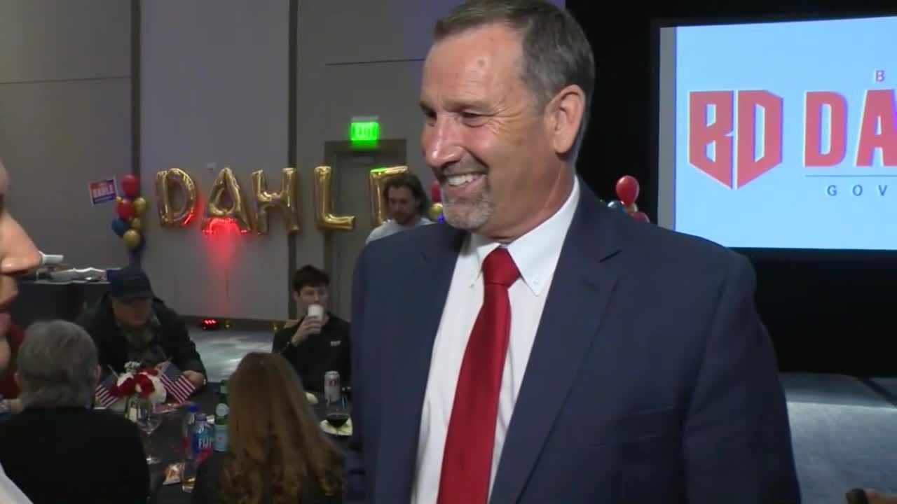 Republican Brian Dahle speaks after losing governor race - YouTube