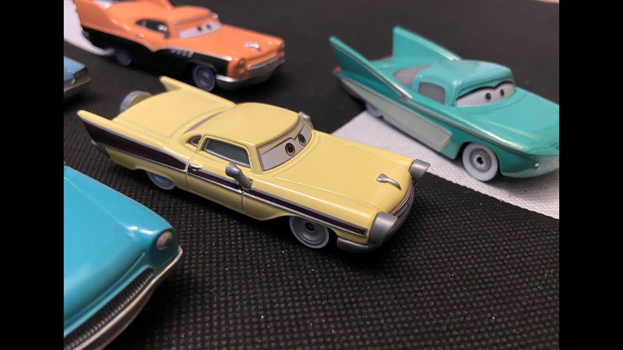 DISNEY PIXAR CARS NICKY B AND FLO 2-PACK - YouTube