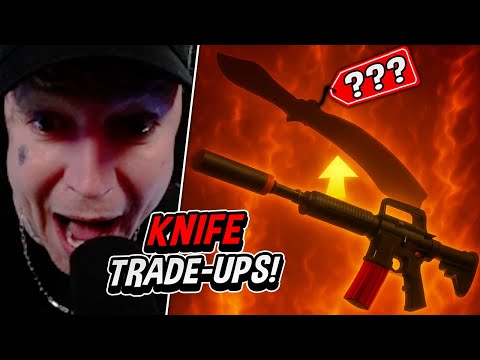 Monte zieht KRASSES KNIFE aus TRADE-UPS! 😱💸 | MontanaBlack Case Opening