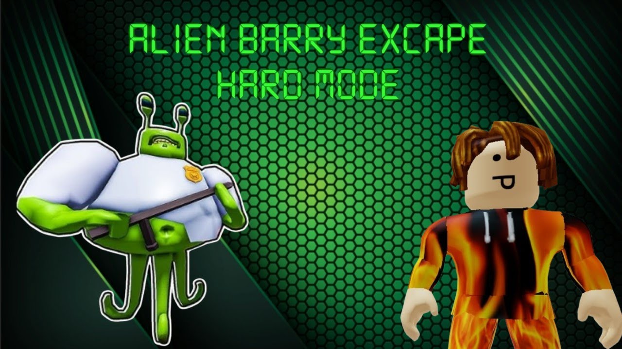 Playing alien Barry's prison hard mode - YouTube