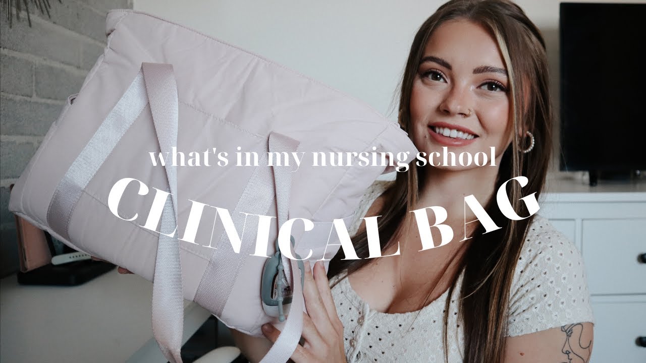 WHAT'S IN MY CLINICAL BAG | clinical essentials for nursing school 2022 ...