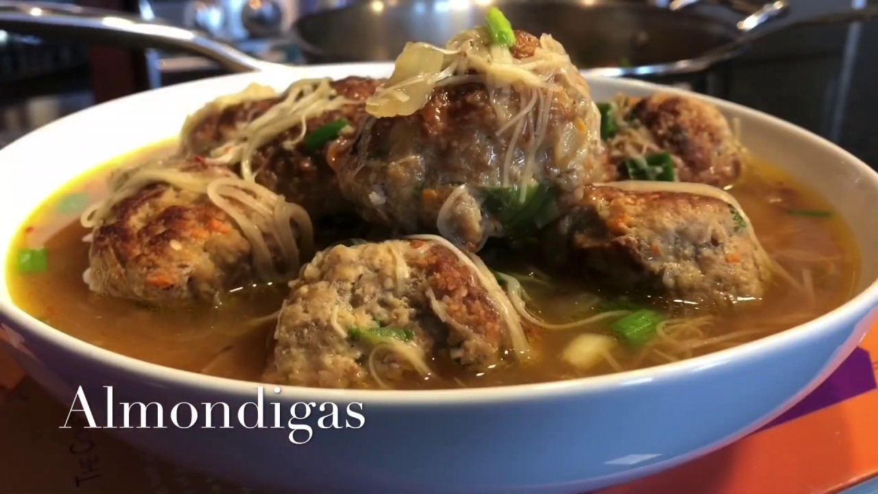 #3 MY TOP ALL TIME FILIPINO FAVORITE DISHES - ALMONDIGAS - YouTube