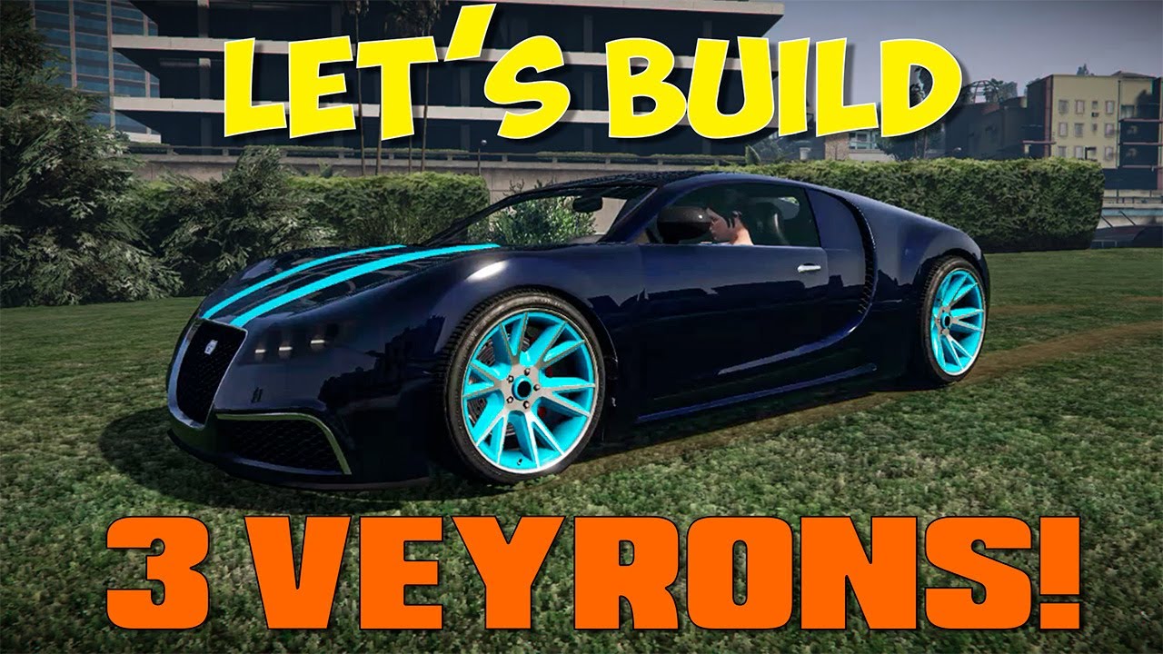 Let's Build 3 Bugatti Veyrons (Rembrandt, SuperSport etc) On Your Adder ...