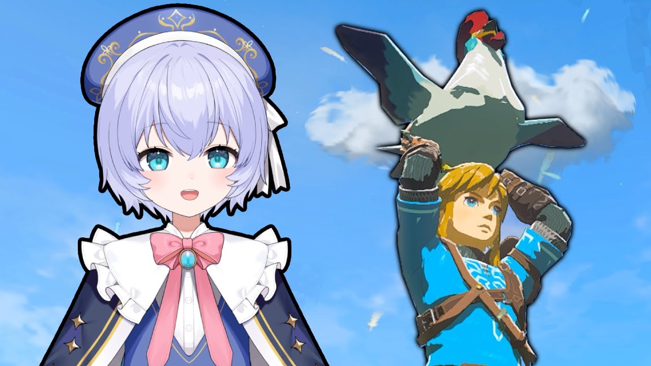 When a Genshin-addicted VTuber plays Tears of the Kingdom for the first ...