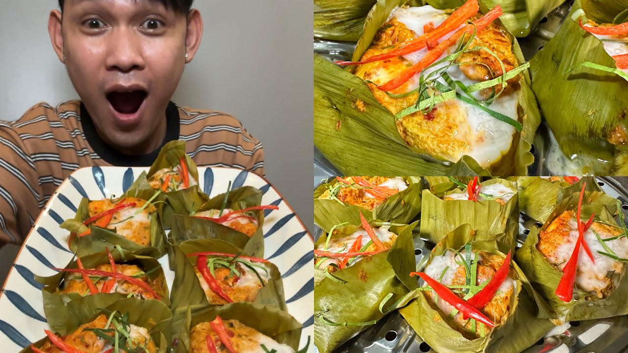 របៀបធ្វើអាម៉ុកងាយៗ - HOW TO MAKE AMOK FISH - YouTube