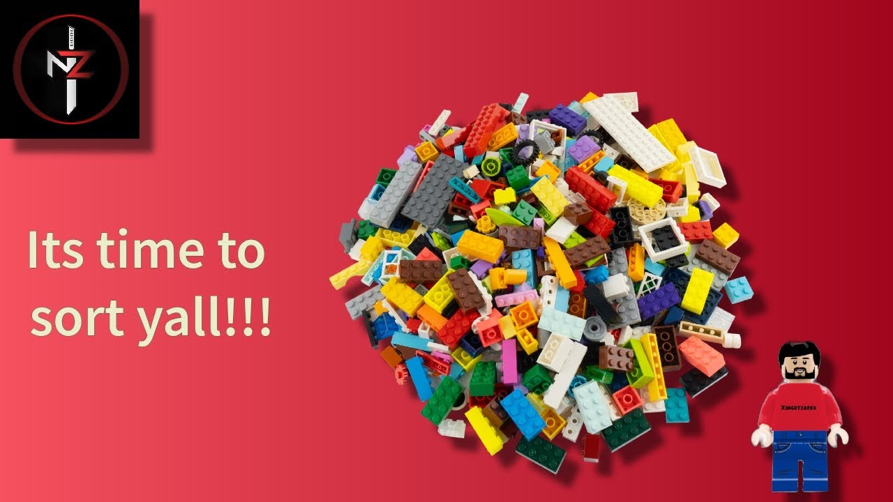 sorting bricks with xnightzx, day 52 - YouTube
