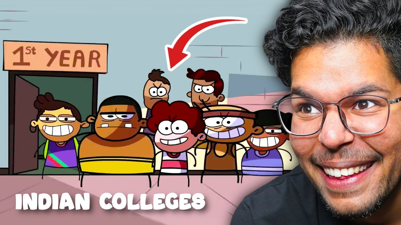 Not Your Type INDIAN COLLEGES PARODY Animations😂 - YouTube