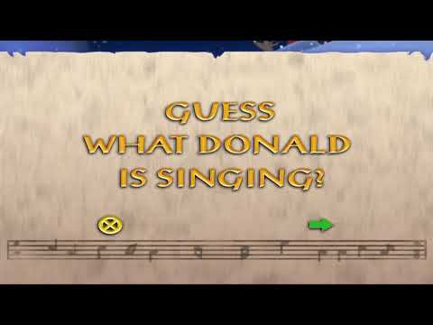 Mickey's Twice Upon A Christmas - Set Top Game - Guess What Donald Is Singing