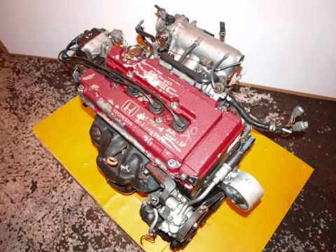 Nagano Japanese JDM B18C Type-R Engine S.N 2005098.wmv - YouTube