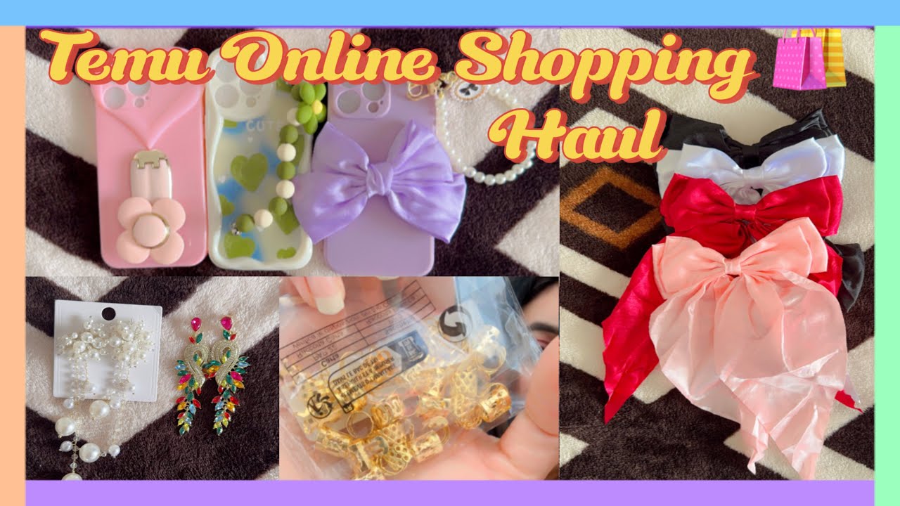 Temu Online Shopping 🛍️ Haul 🤗 - YouTube