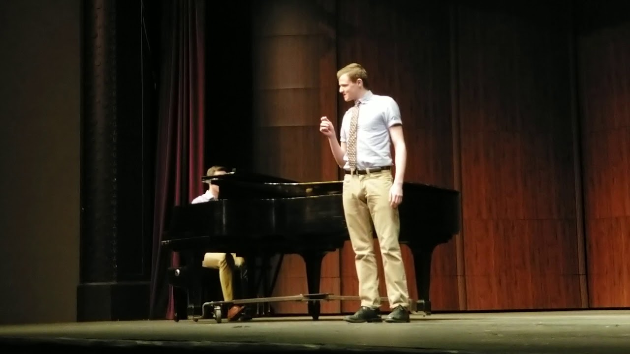 Ryan Pangracs, Honors Recital Performance, Jan 2019 - YouTube
