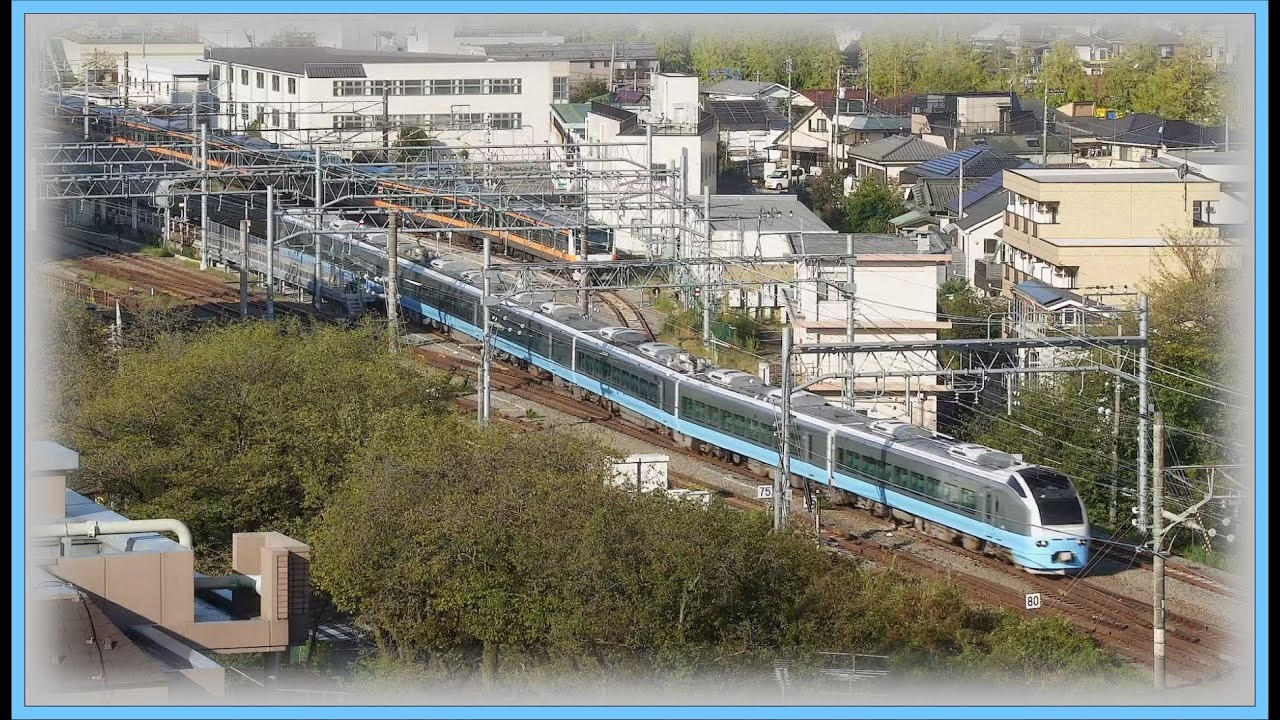 2024/10/12 AM～配信済み E653系 E257系 JR 中央線 高尾駅 周辺 ライブカメラ / 4K LIVE TOKYO JAPAN - YouTube