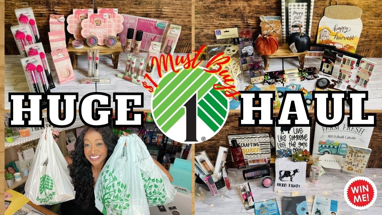 Huge Dollar Tree Haul ~ Dollar Tree Must Buys ~ All New at Dollar Tree ...