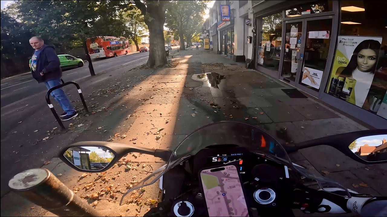 Bike shed then kebab - S1000RR - YouTube