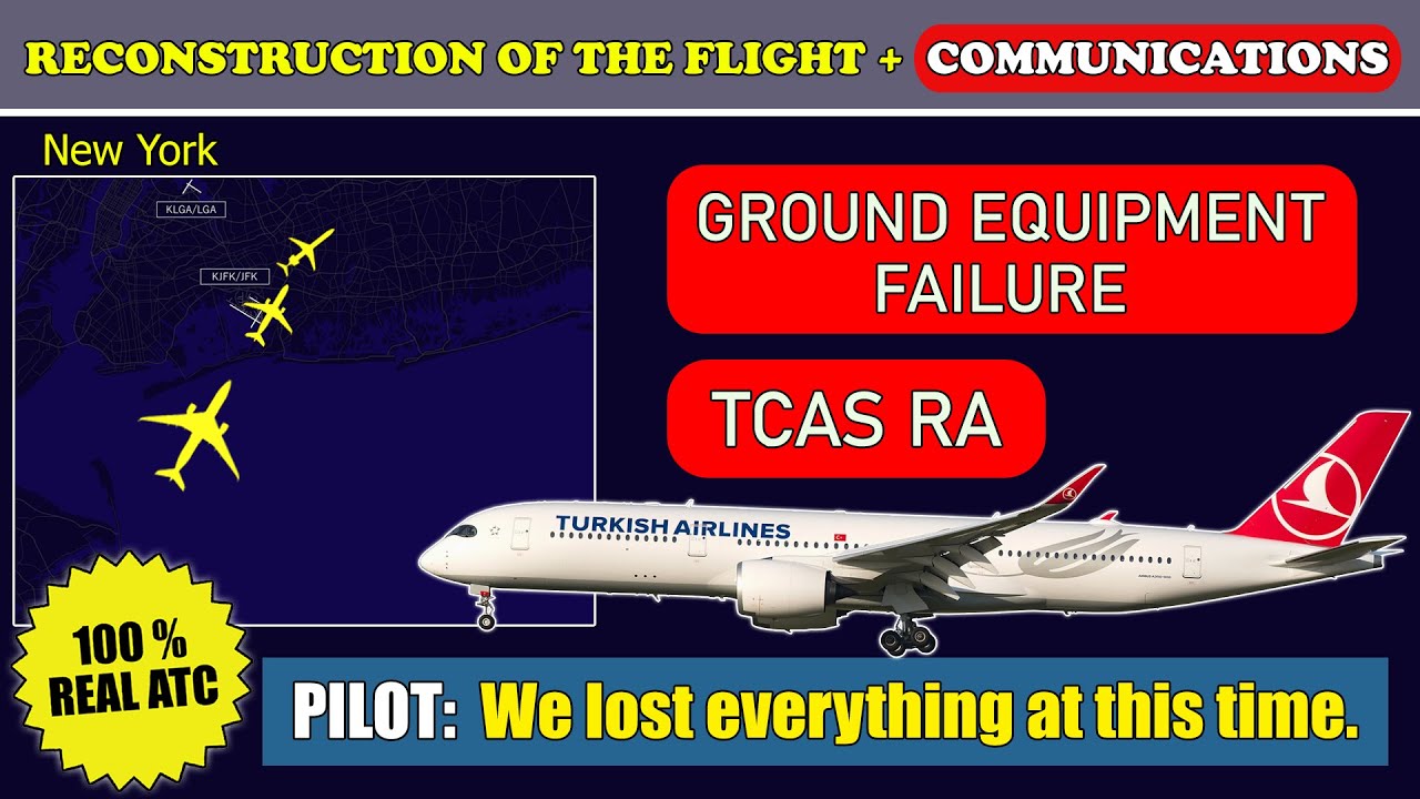 TCAS RA and Ground equipment failure | New York Kennedy Airport, ATC ...