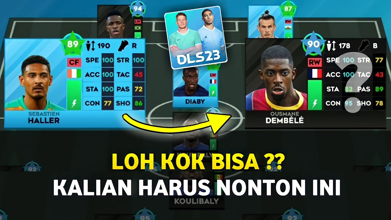 ANEH !! PEMAIN LEGENDARY KALAH STATISTIK DENGAN PEMAIN RARE DI GAME DLS ...