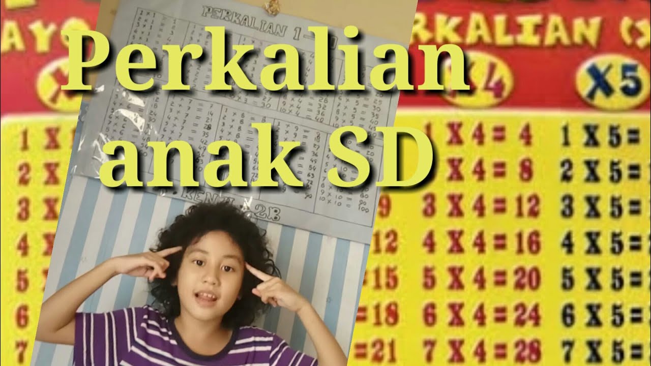Tutorial belajar perkalian - YouTube