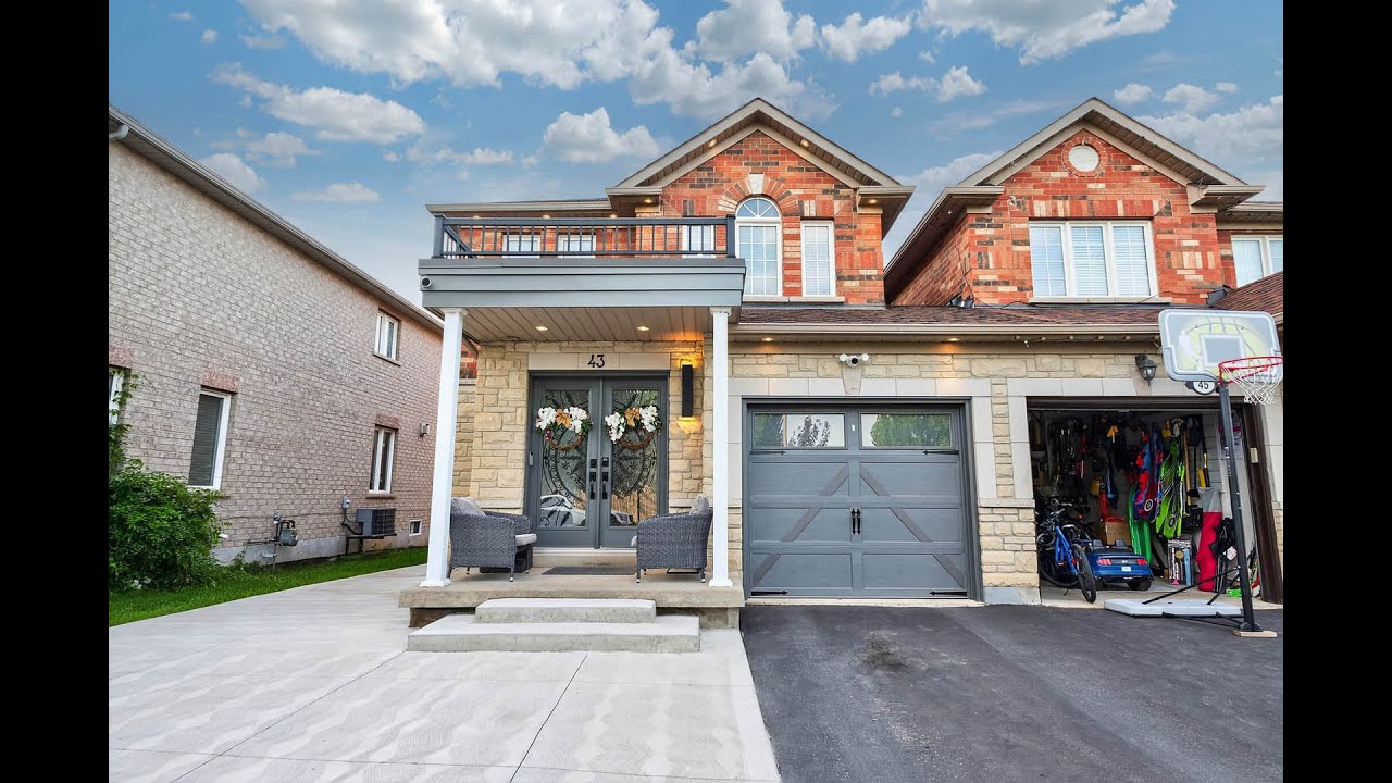 43 Mowat Crescent, Georgetown, ON L7G 6C6 - YouTube
