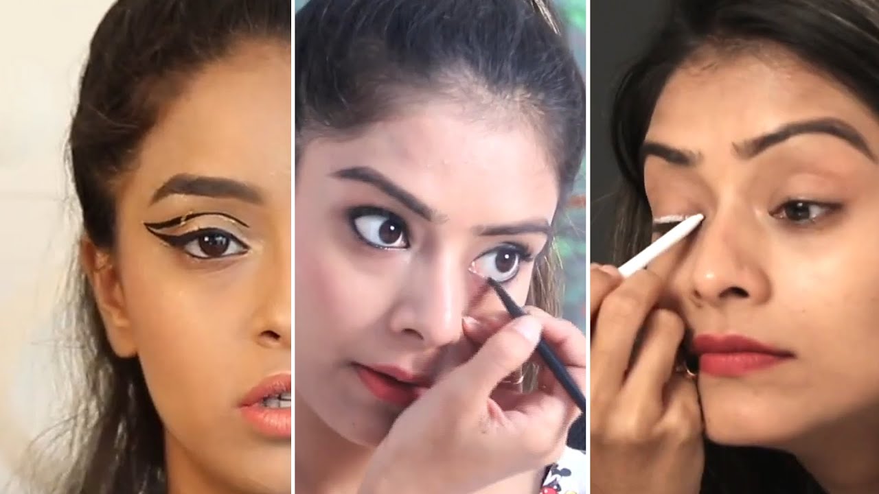 Eyeliner Makeup Tutorial Compilation - Everyday Makeup for Beginners - Eye Makeup Tips - YouTube