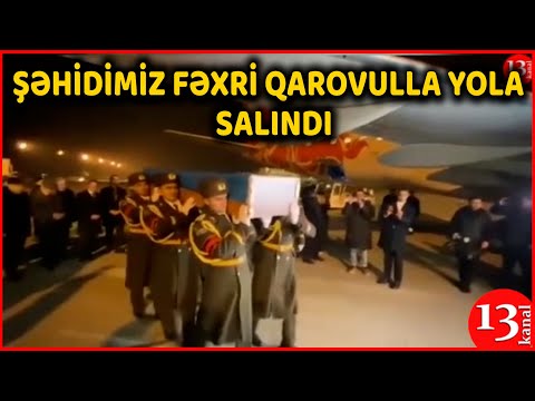 Şəhid Orxan Əsgərovun cənazəsi Təzə Pir məscidinə gətirildi