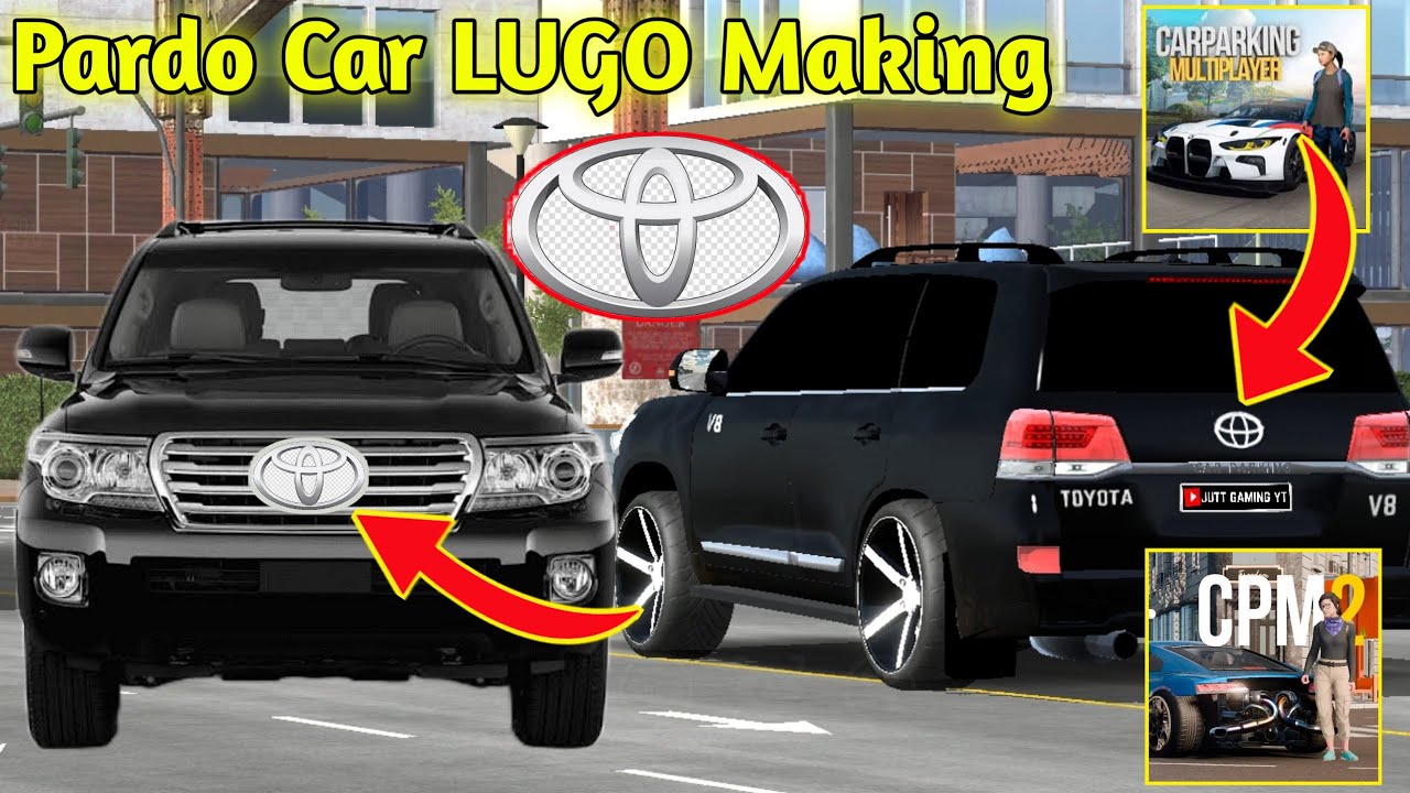 How to make Pardo Car LUGO|Make Toyota Lugo in car parking multiplayer ...