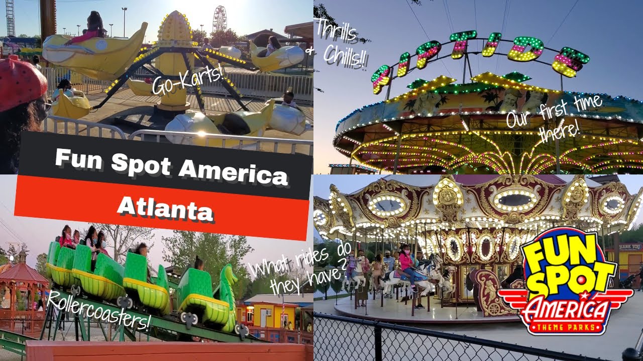 Checking out Fun Spot America Atlanta 1st Time - YouTube
