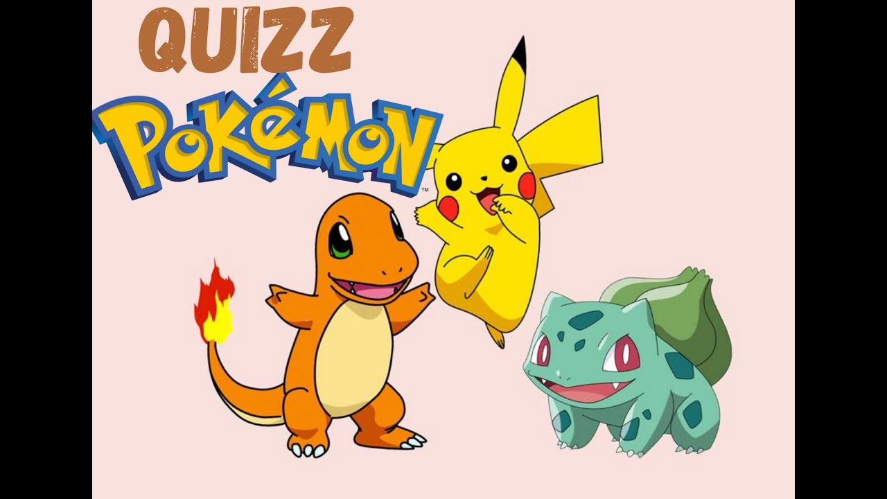 Quizz Pokemon !!! 💥💧🍀⚡️ - YouTube