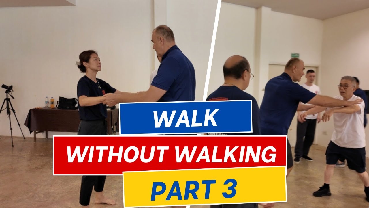 Walk without walking part 3 | Elastic force chi kung - YouTube