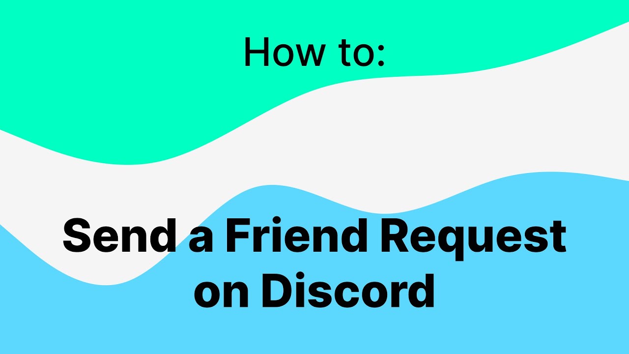 How to send a Discord friend request - YouTube