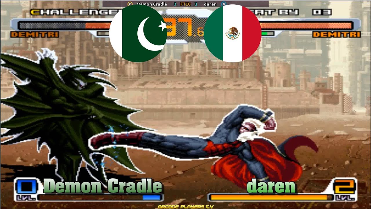 SNK vs. Capcom: SVC Chaos Demon Cradle (Pakistan) vs daren (Mexico ...