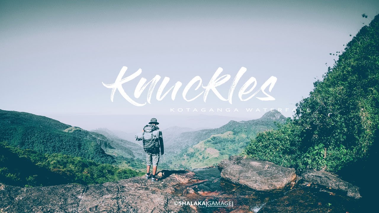Knuckles Camping - Kotaganga waterfall by Shalaka Gamage - YouTube