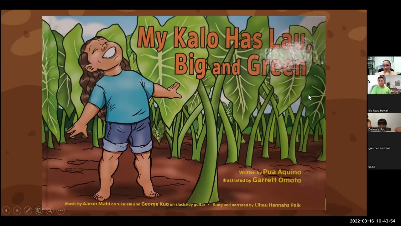 My Kalo Has Lau, Big and Green: Storytime and craft with Partners in ...