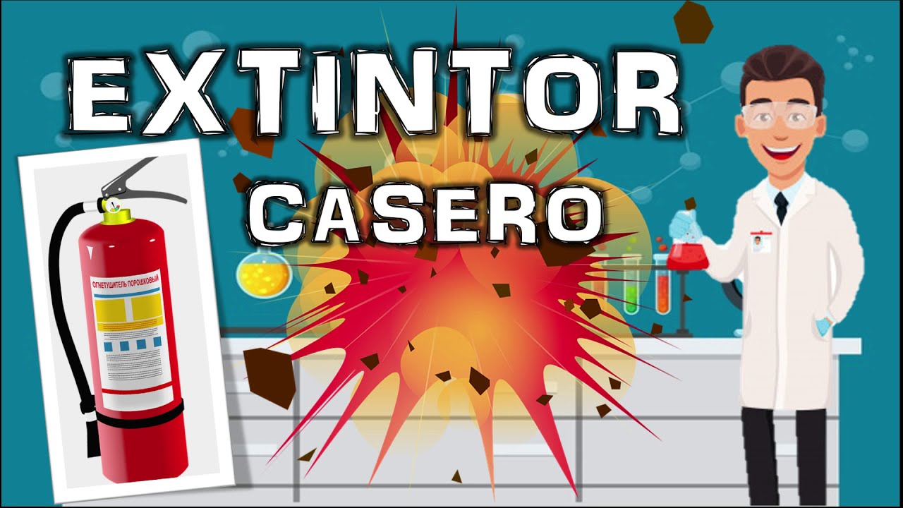 EXTINTOR CASERO | Experimento fácil - YouTube