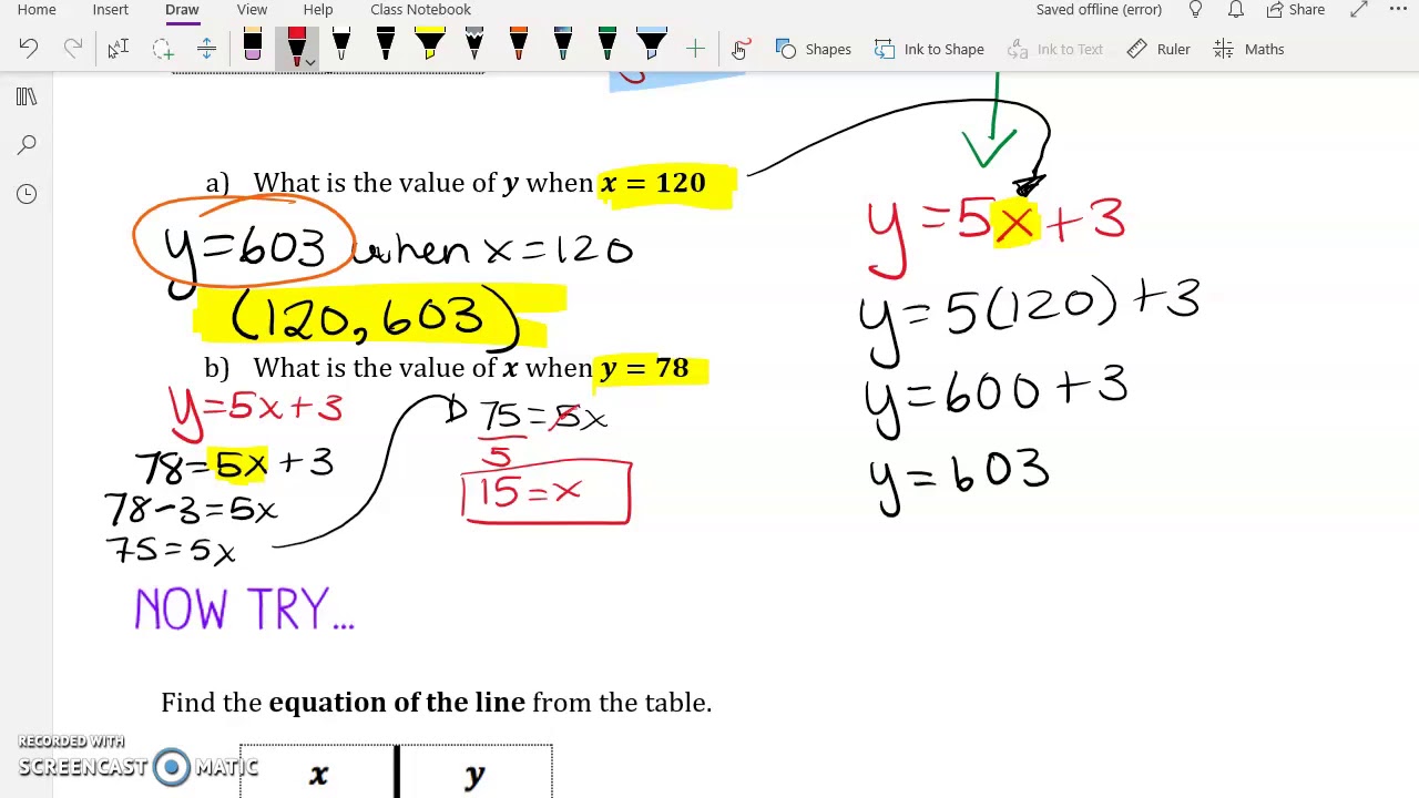 Linear Equations Part2 - YouTube