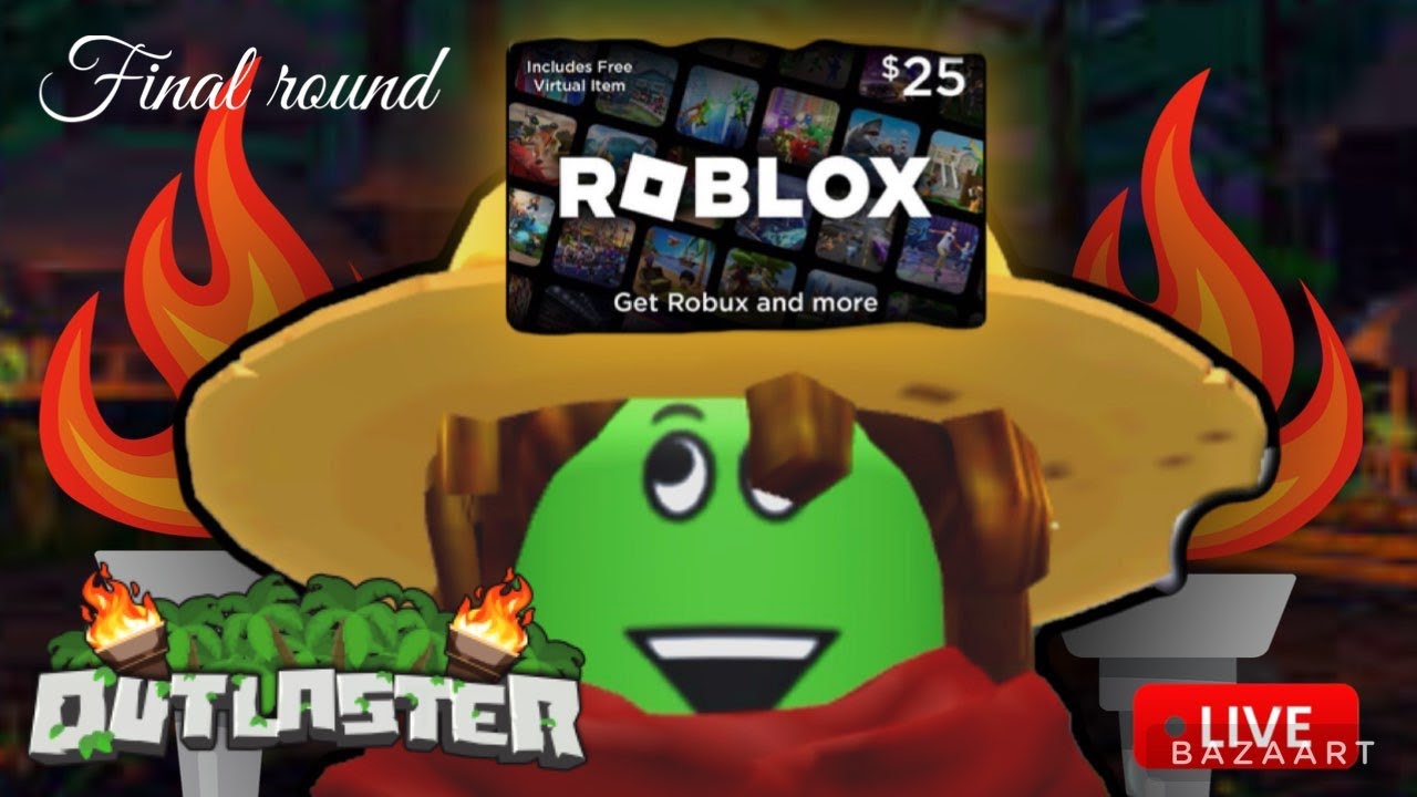Roblox - Outlaster 🎁(GIVEAWAY FINAL PART)🎁 - LIVE - YouTube