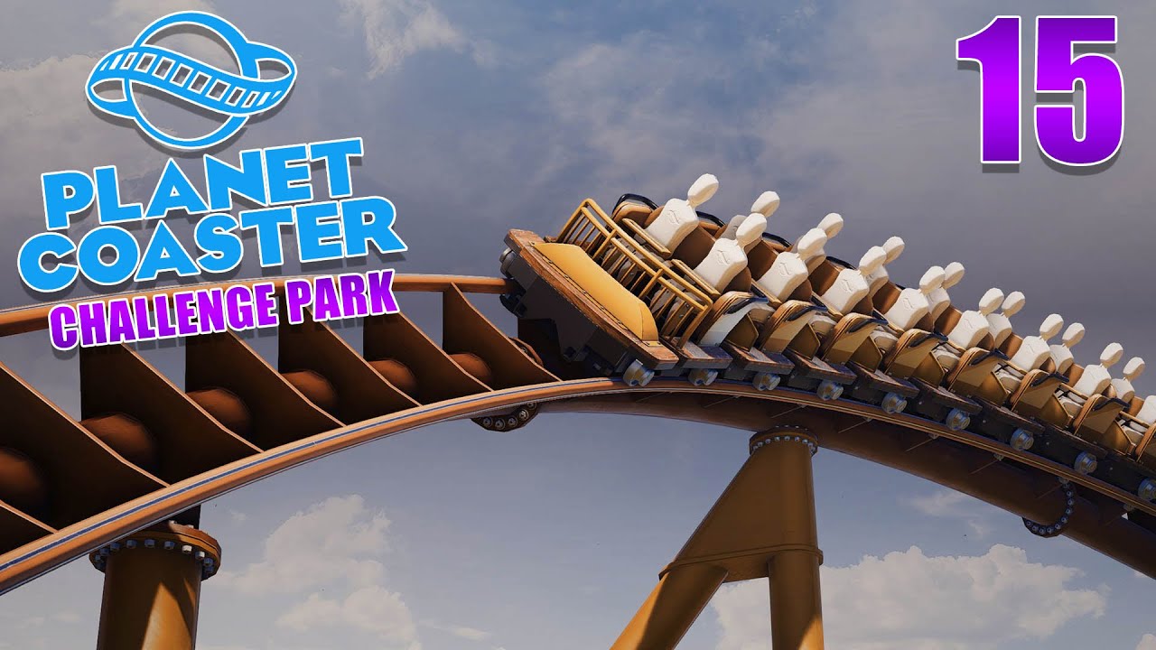 Planet Coaster Challenge Park | Part 15 | Steam Punk ROLLER COASTER ...