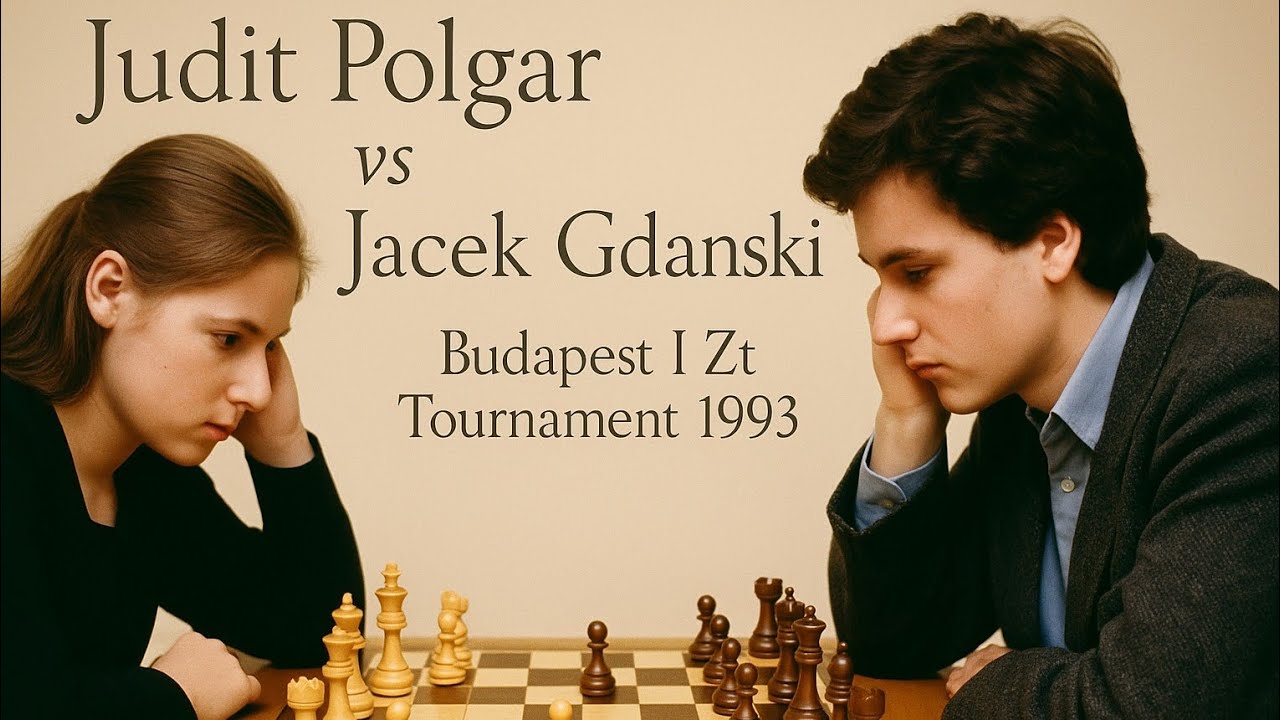 Judit Polgar vs Jacek Gdanski Budapest I Zt Tournament 1993 | Brilliant ...