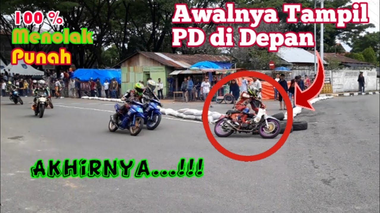 MOTOR SILUMAN Bebek Jadul Ikut Road Race EOS Winola Payakumbuh 2019 ...