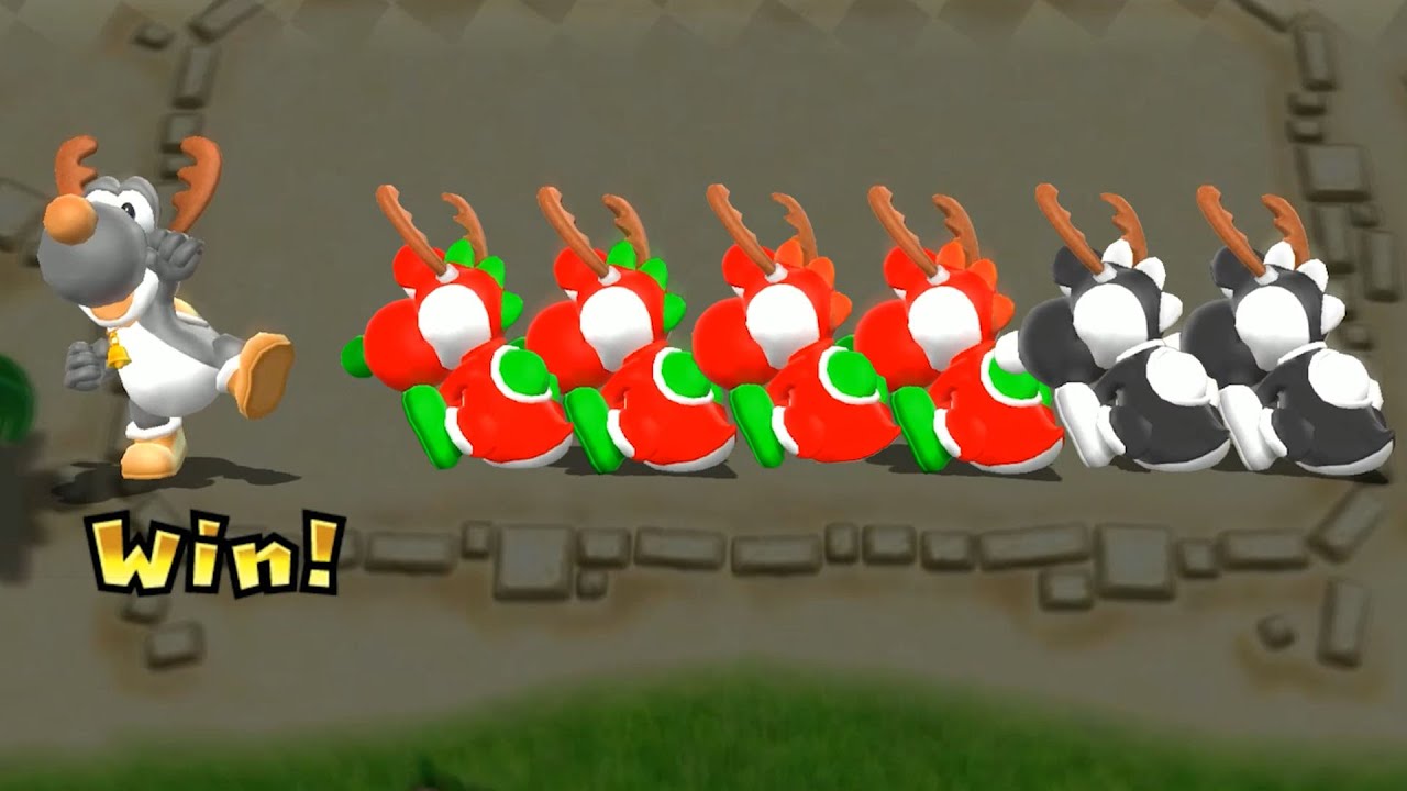 Mario Party 9 - Mod Minigame - Mario Vs Yoshi Vs Koopa Troopa Vs Kamek ...