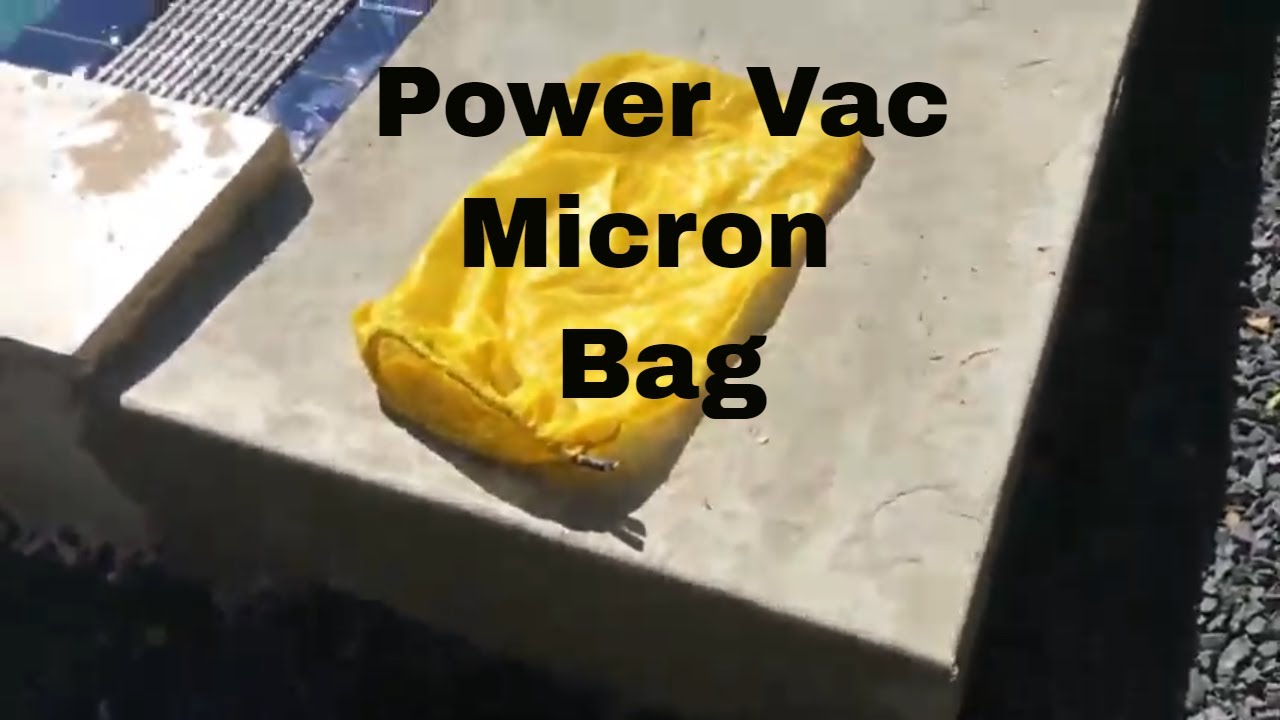 Power Vac Micron Bag - YouTube