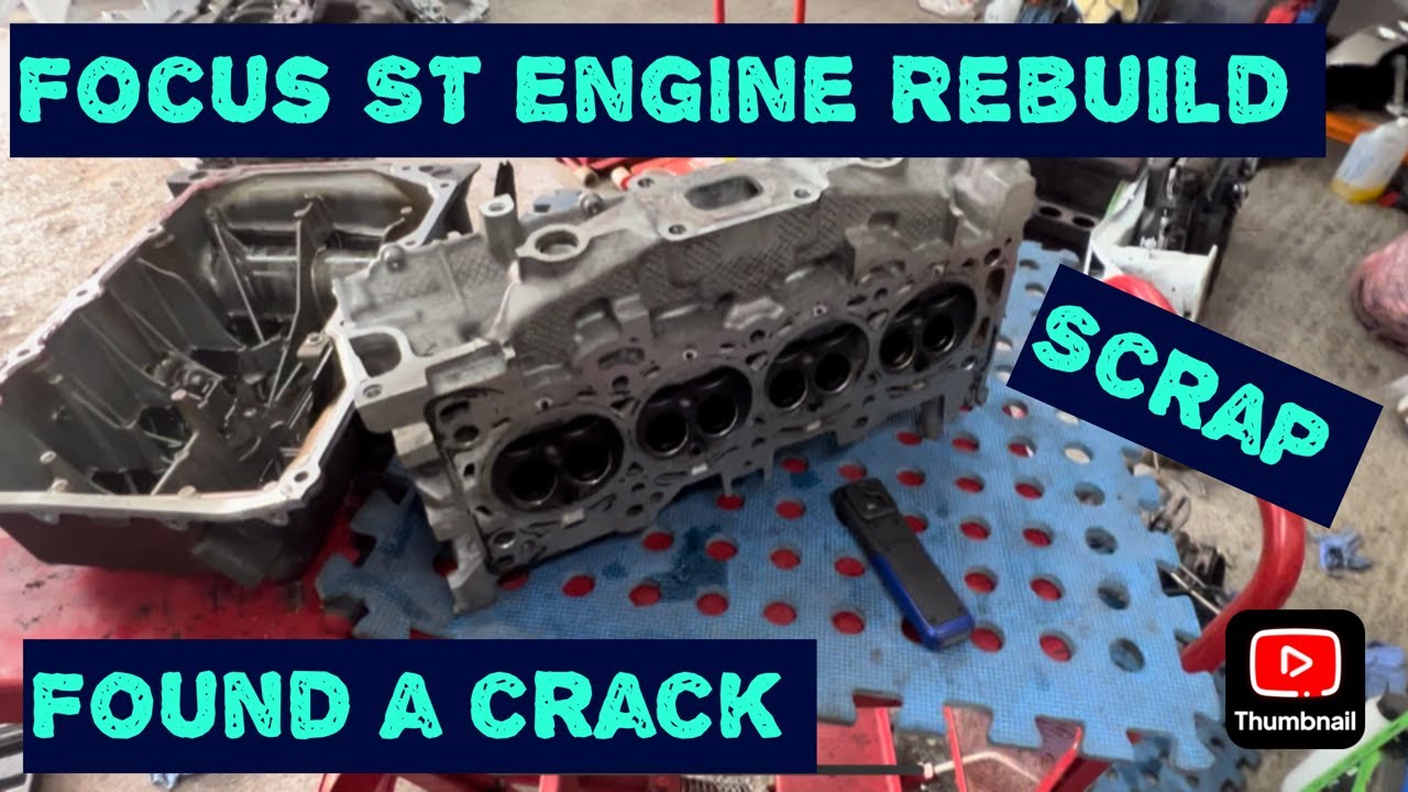 Ford Focus ST-2 Engine Rebuild I Found A Crack In The Head - YouTube