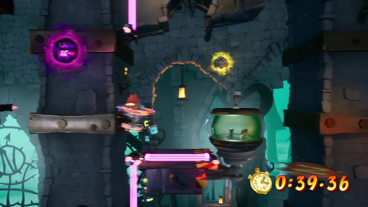 Crash Bandicoot™ 4: It's About Time Cortex Castle Purple Relic 1:15.13 ...