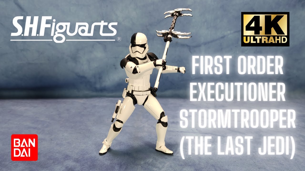 S.H.Figuarts First Order Executioner Stormtrooper The Last Jedi - YouTube