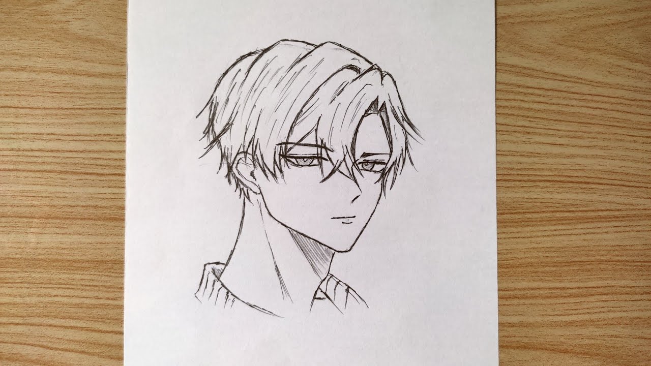 HOW TO DRAW Handsome Anime Boy | Easy Anime Drawing Tutorial Step by ...