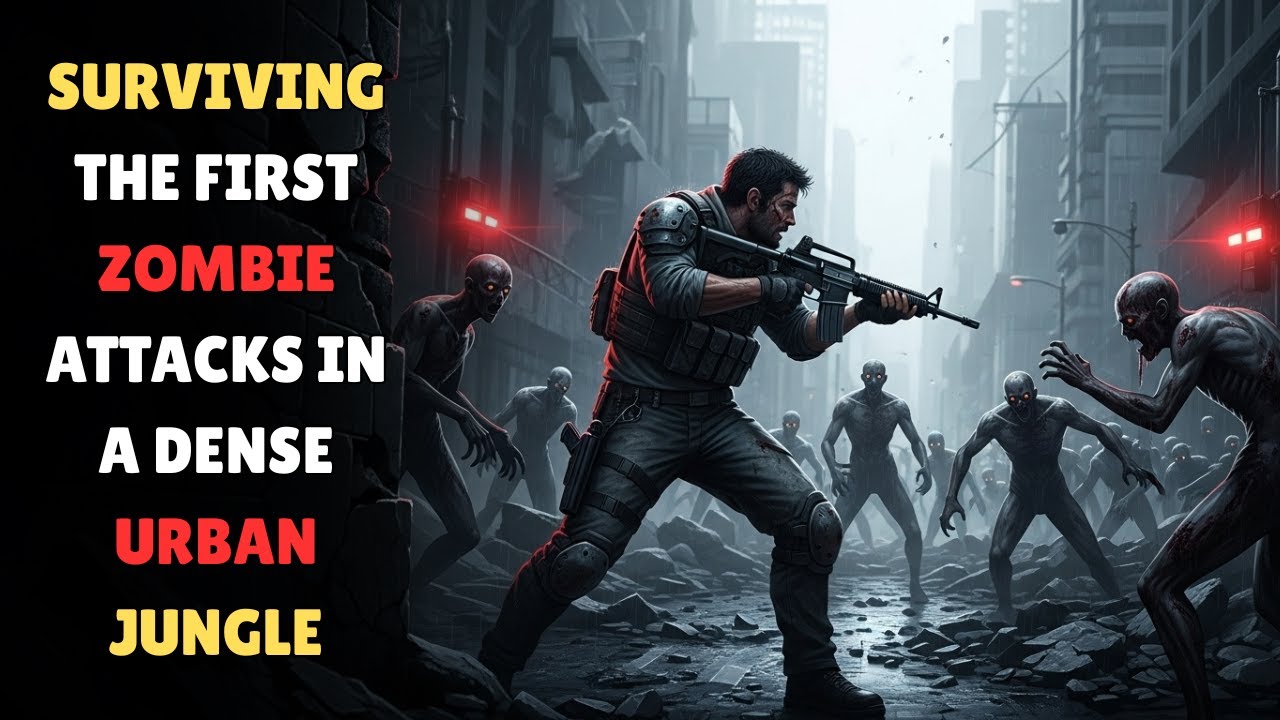 SURVIVING THE FIRST ZOMBIE ATTACKS IN A DENSE URBAN JUNGLE - YouTube