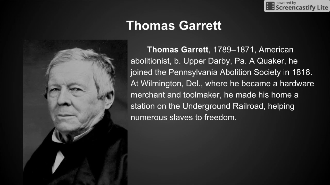 Thomas Garrett Video Thinglink - YouTube