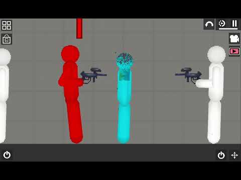 Melon sandbox melon arkadaşlarıyla beraber meccha melon oynadı