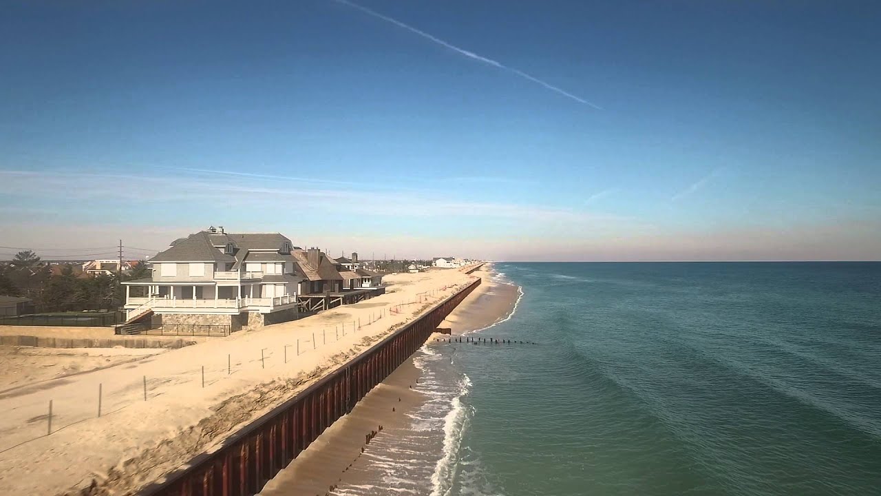 Aerial Footage of the Oceanfront on 1/31/16 - YouTube
