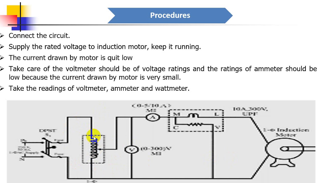 Parameter Extraction of Single - Phase Induction Motors - YouTube