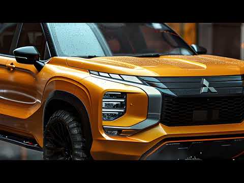 2025 Mitsubishi Pajero Sport: Fütüristik SUV Tasarım ve Teknoloji!